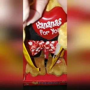 Gemmy | Holiday | Gemmy Animated Flasher Monkey Valentine Gift Bananas ...